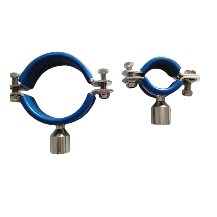 Hygienic Stainless Steel N.B.Pipe Clips with Socket M10 Bossed from ...