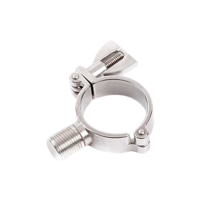 stainless steel heavy duty pipe clamp with BSP socket from China ...