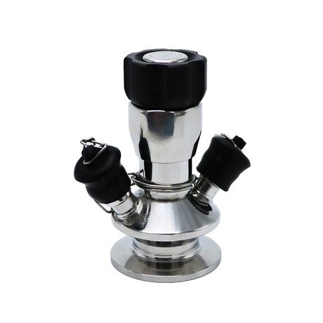 Aseptic Sampling Valve with Tri-Clamp Automatic Return Type from China ...