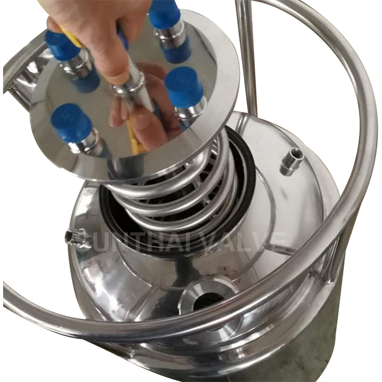 100LB Solvent Recovery Tank Single Jacketed Double Jacket from China ...