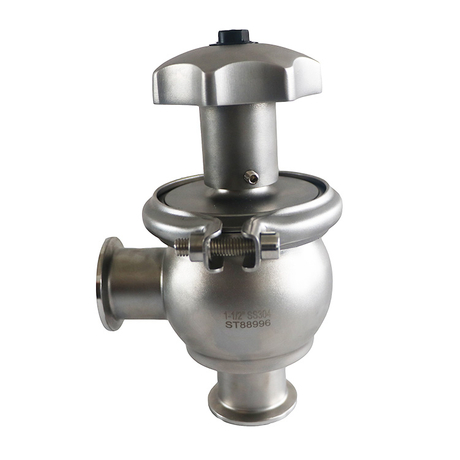 Sanitary Manual Flow Regulating Seat Valve