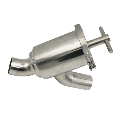 Sanitary Stainless Steel Y Type Filter Strainer with Ferrule End Cap ...