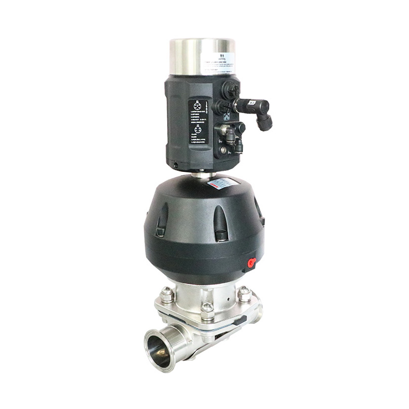 Pneumatically Operated Diaphragm Valve with Positioner from China ...