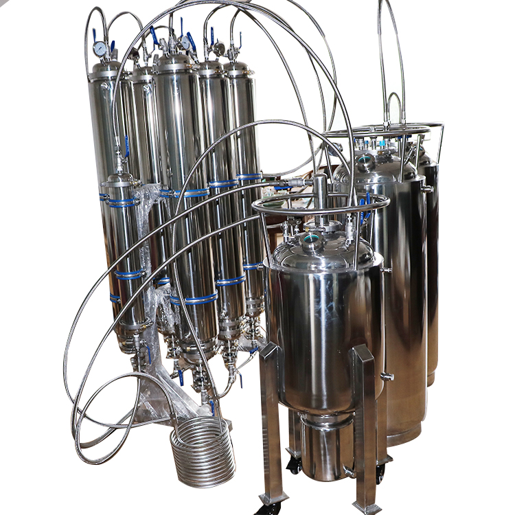 50LB Rack Mounted Jacketed BHO Closed Loop Extractor from China ...