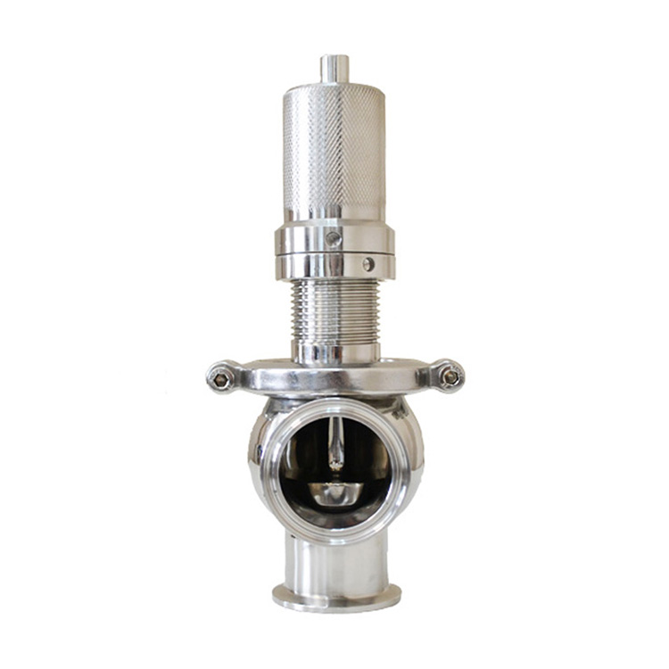 Sanitary Pressure Relief Overflow valve with Tri-clamp End from China ...