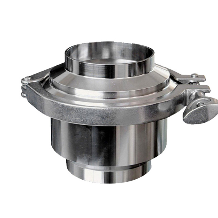 Hygienic Non Return Valve Butt Weld One Way Flow Check Valve