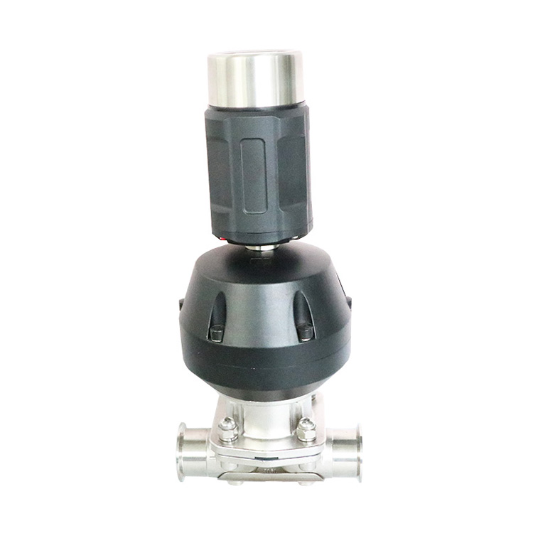 Pneumatically Operated Diaphragm Valve with Positioner from China ...