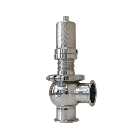 Stainless Steel Tri Clamp Sanitary Safety Pressure Relief Valve from ...