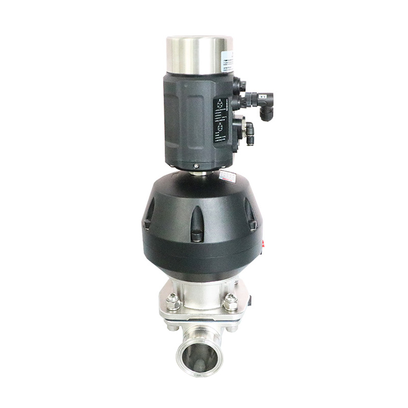 Pneumatically Operated Diaphragm Valve with Positioner from China ...
